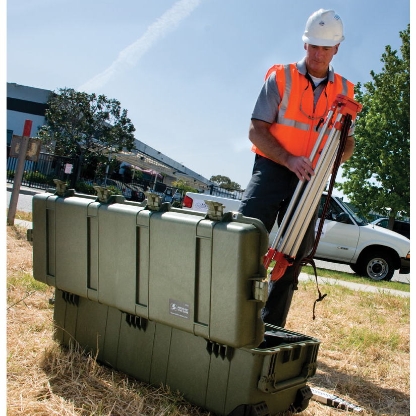 Pelican 1740 Long Wheeled Transport Case With Empty Interior