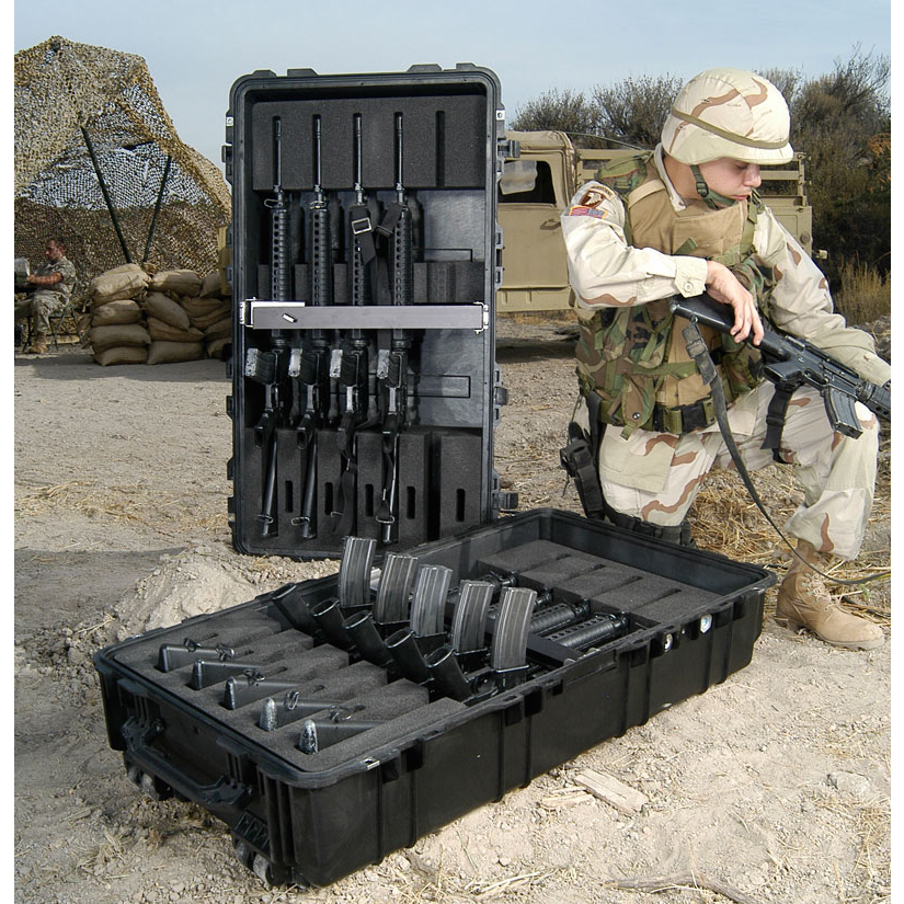 Pelican 1780RF Large Rifle Case With Rifle Foam Cut Insert