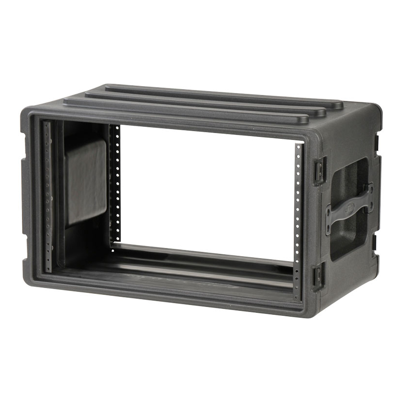 6U Roto Molded Shallow Rack Case | SKB Shallow Rack Series