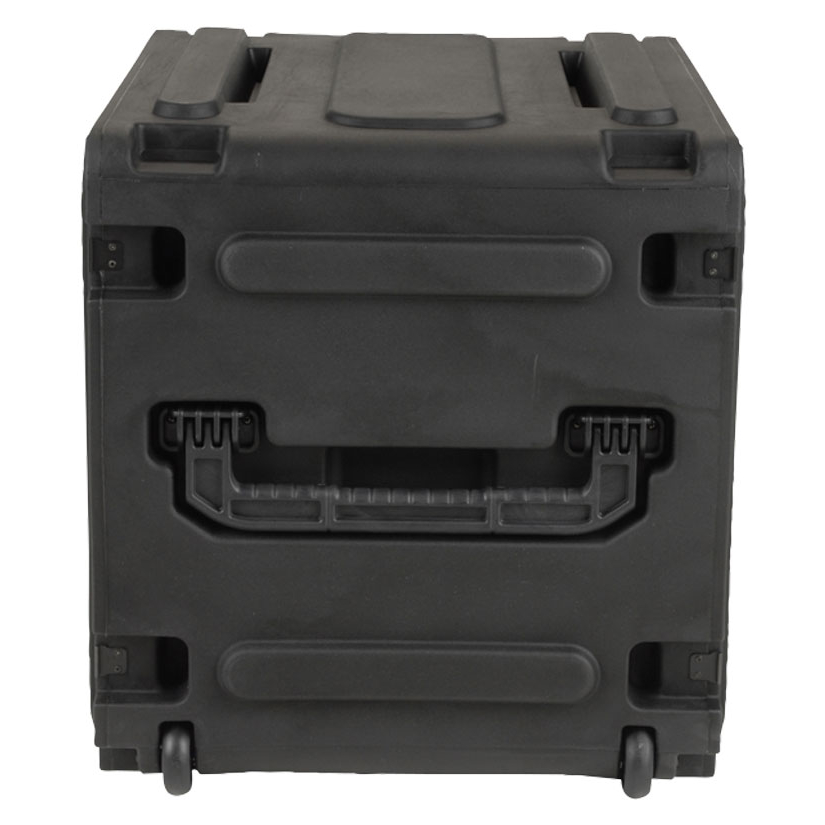 8U Roto Shockmount Rolling Rack Case | SKB 20 inch Deep Rolling Series