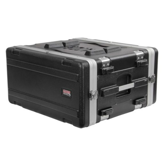 4U ATA Molded Shock Rack Case | Gator G Shock Cases