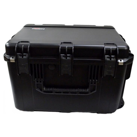 Multiple iPad Carrying Case For 8 Tablets | Hard-Shell Wheeled Case