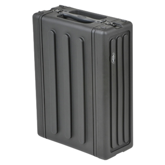 3U Roto Molded Shallow Rack Case | SKB Shallow Rack Series
