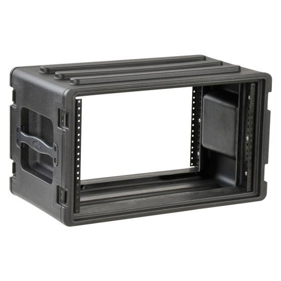 6U Roto Molded Shallow Rack Case | SKB Shallow Rack Series