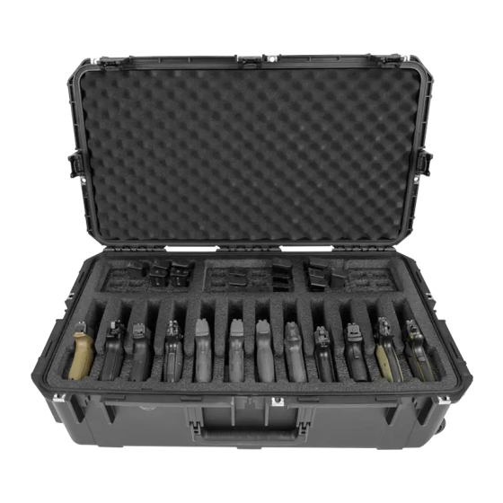 iSeries 3i-3016-10B-M Twelve Handgun Case | SKB Gun Case