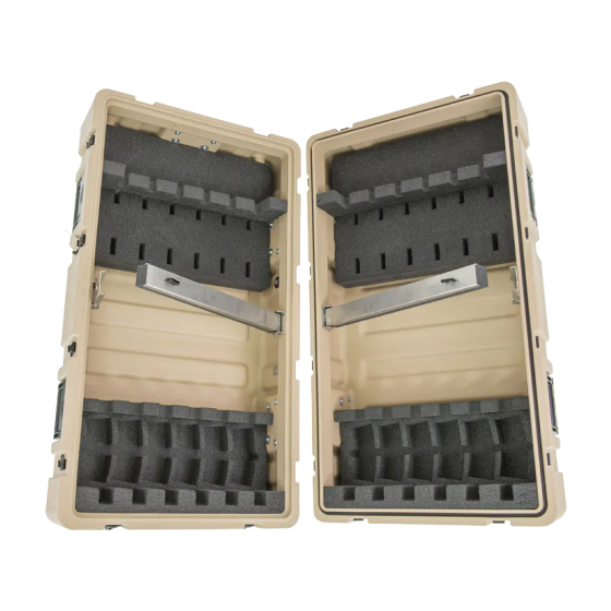 3R Series 3R-RL12-001T 12-Pack Deployable Rifle Locker | SKB Gun Case