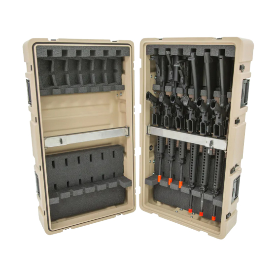 3R Series 3R-RL12-001T 12-Pack Deployable Rifle Locker | SKB Gun Case