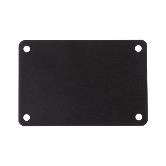 2 x 3 in. Metal Label Plate | SKB Case Accessory
